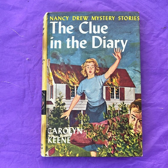 Grosset & Dunlap | Accents | Vintage Nancy Drew 7 The Clue In The Diary ...